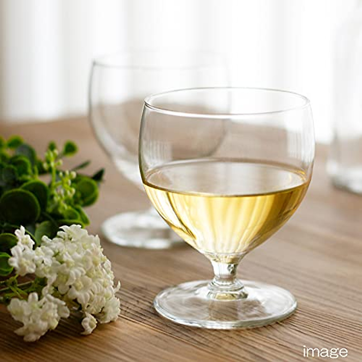 Libby LB69(6) Stacking Wine Glasses, 9.1 fl oz (270 cc), Set of 6