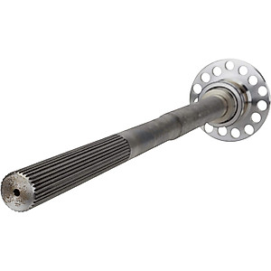 Speedway Motors Short 28 Spline Cut-to-Fit Axle with Bearing, Fits Ford 9 Inch, 29.51 Inch Natural Finish Short Axle, New Bearing Style Ends, Sold Individually