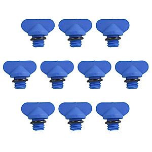 Manifold Engine Block Drain Plug Kit Replaces for Sierra 18-4226 for Mercruiser 22-806608a02 Compatible with GLM 13992, Pack of 10