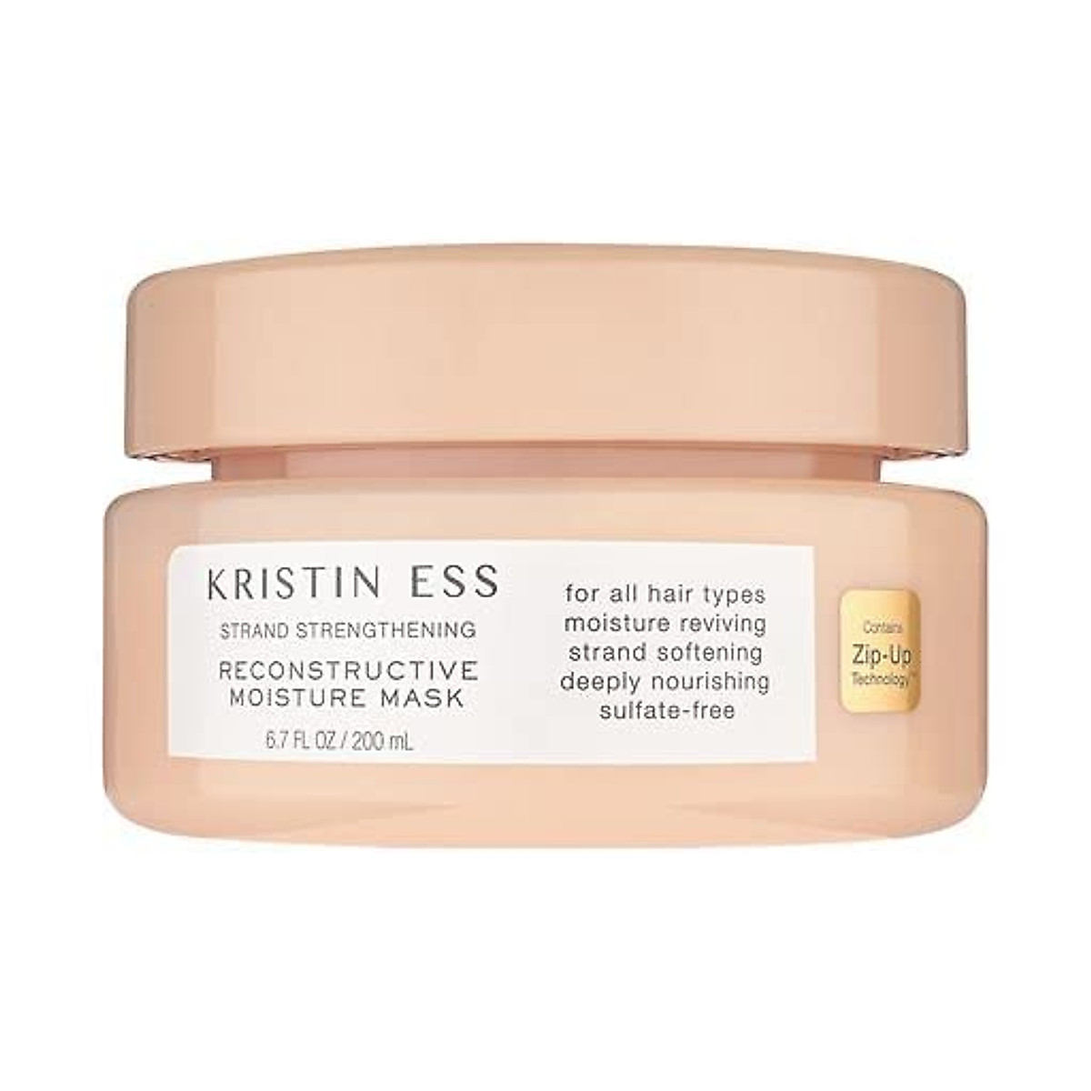 Kristin Ess Hair Strand Strengthening Reconstructive Moisture Mask, Deep Conditioning Hair Treatment for Dry Damaged Hair, Sulfate and Paraben Free, Color + Keratin Safe, 6.7 fl. oz. (Pack of 3)