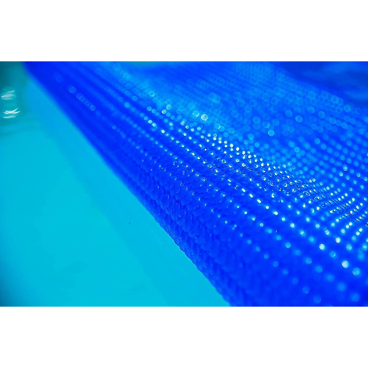 Sun2Solar Blue 12-Foot-by-28-Foot Rectangle Solar Cover | 800 Series Style | Heat Retaining Blanket for In-Ground and Above-Ground Rectangular Swimming Pools | Use Sun to Heat Pool | Bubble-Side Down…