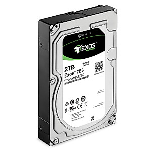 Seagate Enterprise 2TB HDD ST2000NM0055 2TB SATA III 6Gb/s 7200RPM 128MB 3.5" (Renewed)