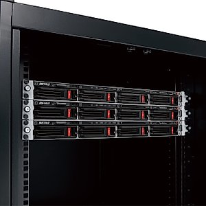 BUFFALO TeraStation Essentials 4-Bay Rackmount NAS 32TB (4x8TB) with HDD Hard Drives Included 2.5GBE / Computer Network Attached Storage/Private Cloud/NAS Storage/Network Storage/File Server