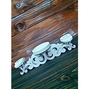 Unity Candle Holder-Unity Candle Stand-Unity Candle Holder Set-Pillar Candle Holder-Wedding Gift -Ceremony Decoration-Wedding Centerpiece (Pattern)