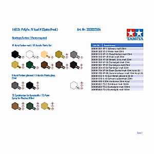 Tamiya 32584 1/48 German Panzer IV AUSF.H Plastic Model Kit