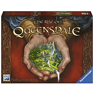 Ravensburger The Rise of Queensdale for Ages 12 & Up - Legacy Strategy Board Game, Brown