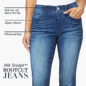 Angels Forever Young Women's 360 Sculpt Bootcut Jeans, Angela, 14