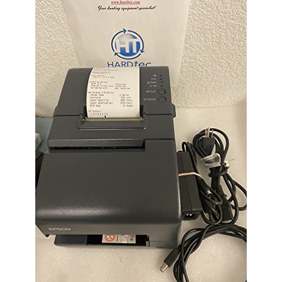 Epson, Tm-H6000iv, Edg, Micr And Drop In Validation Serial And Usb Interfaces, P (Certified Refurbished)