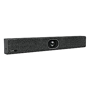TWA Yealink Bundle of A20-020-TEAMS Zoom Collaboration bar with CTP18 Touch Panel with Microfiber Cloth Works with Zoom, RingCentral, Vonage, Teams Connects to PC, Mac, Cellphones and Softphones