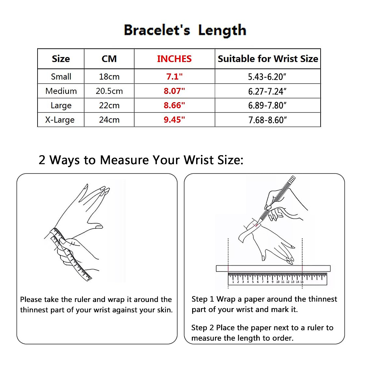 WangGao Elegent Love Stainless Steel Link Chain Blank Heart Charms Bracelet for Women Fits 6.27-7.24'' Wrist Toggle Clasp Closure Gold