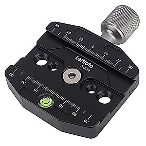 70mm Quick Release Clamp Compatible with Arca Swiss Style Plate for Tripod Ballhead Universal Quick-Change seat, monopod Head, Tripod Quick Release Plate
