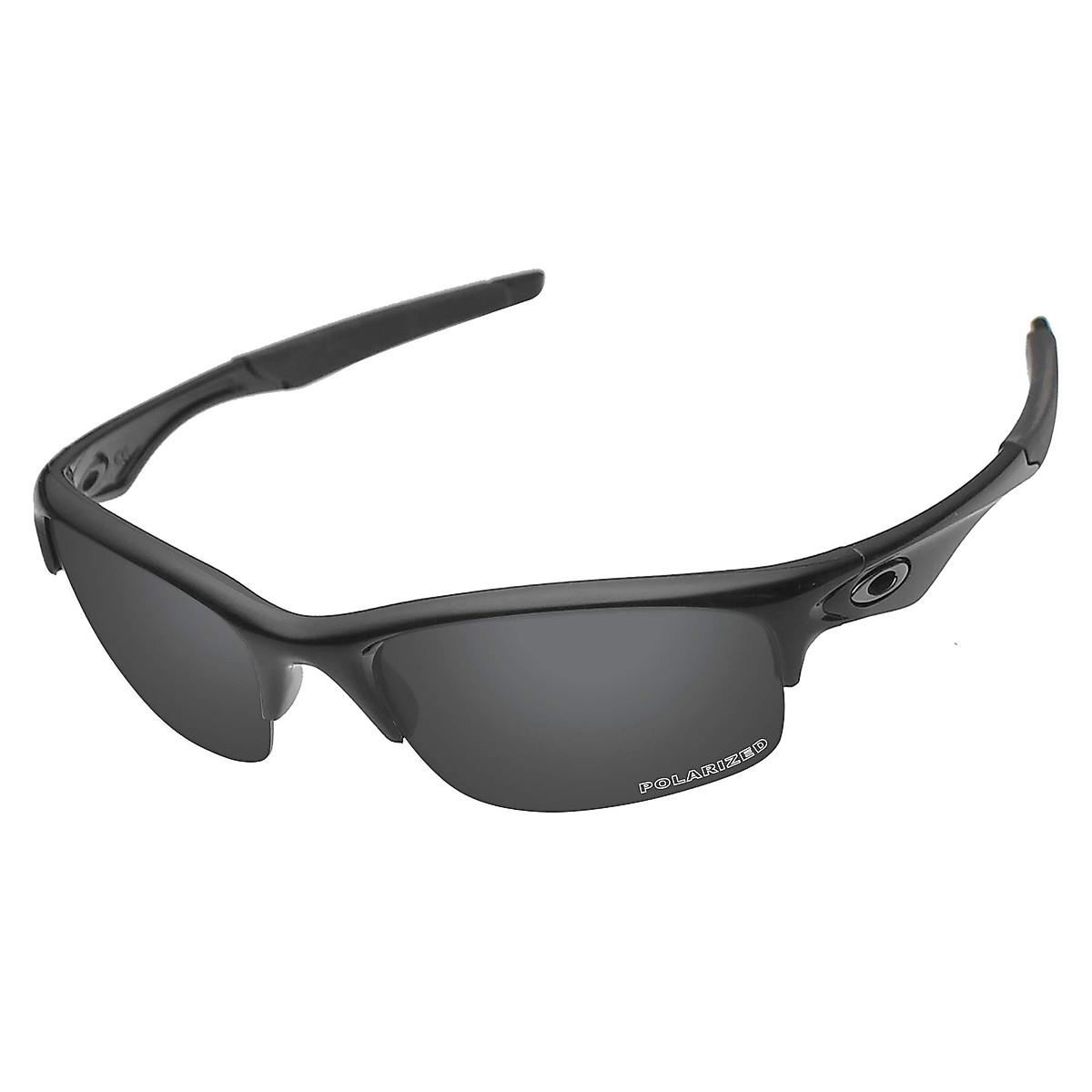 PapaViva Replacement Lenses for Oakley Bottle Rocket OO9164 Sunglasses Black Grey - Polarized