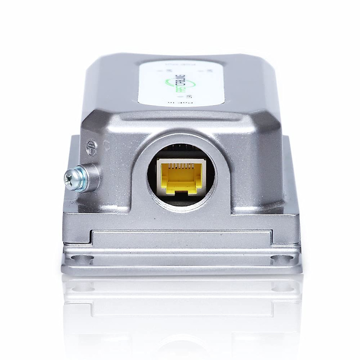 FASTCABLING Industrial Outdoor PoE Extender, 2 Port, 328ft, IP67 Waterproof, Direct Burial, Gigabit Ethernet, Male RJ45, Ideal for IP Cameras, Phones, Wi-Fi Access Points