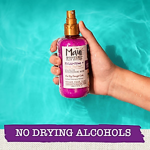 Maui Moisture Frizz-Free + Shea Butter Leave-in Conditioning Mist, Curly Hair Styling, No Drying Alcohols, Parabens or Silicone, 8 Fl Oz