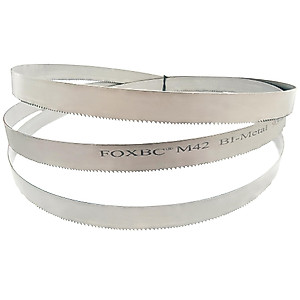 FOXBC 93" X 3/4" X 10/14 TPI Metal Cutting Bi-Metal M42 Band Saw Blades