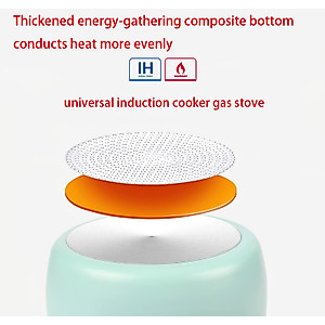 Japanese-style Small Milk Pot Non-Stick Coating Hot Milk Small Soup Pot, 1.2L, 5 cups, Imitation Enamel Pot Butter, Chocolate, Cream, Cheese Warmer,(Pink)