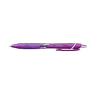 uni-ball Jetstream SXN-150C Sport Colour Pen - Purple, Pack of 10