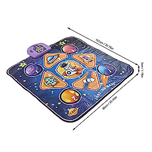 Hosi Electronic Dance Play Pad Musical Encourages Coordination Physical Fitness Large Size Kids Dance Mat