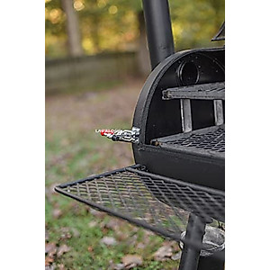 Total Control Offset Smoker Mod Kit for Oklahoma Joe's, and Most Other Offset Smokers Includes Gaskets, Lid Latches and Charcoal Basket (for Oklahoma Joe's Highland)