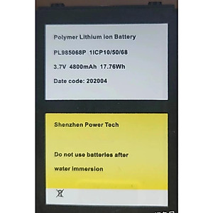 Aowe BT9000HT 3.7V 4800mAh/17.76Wh Replacement Battery for IDW9000 IDWARE 9000 TOUCHLESS MOBILE ID SCANNER Battery