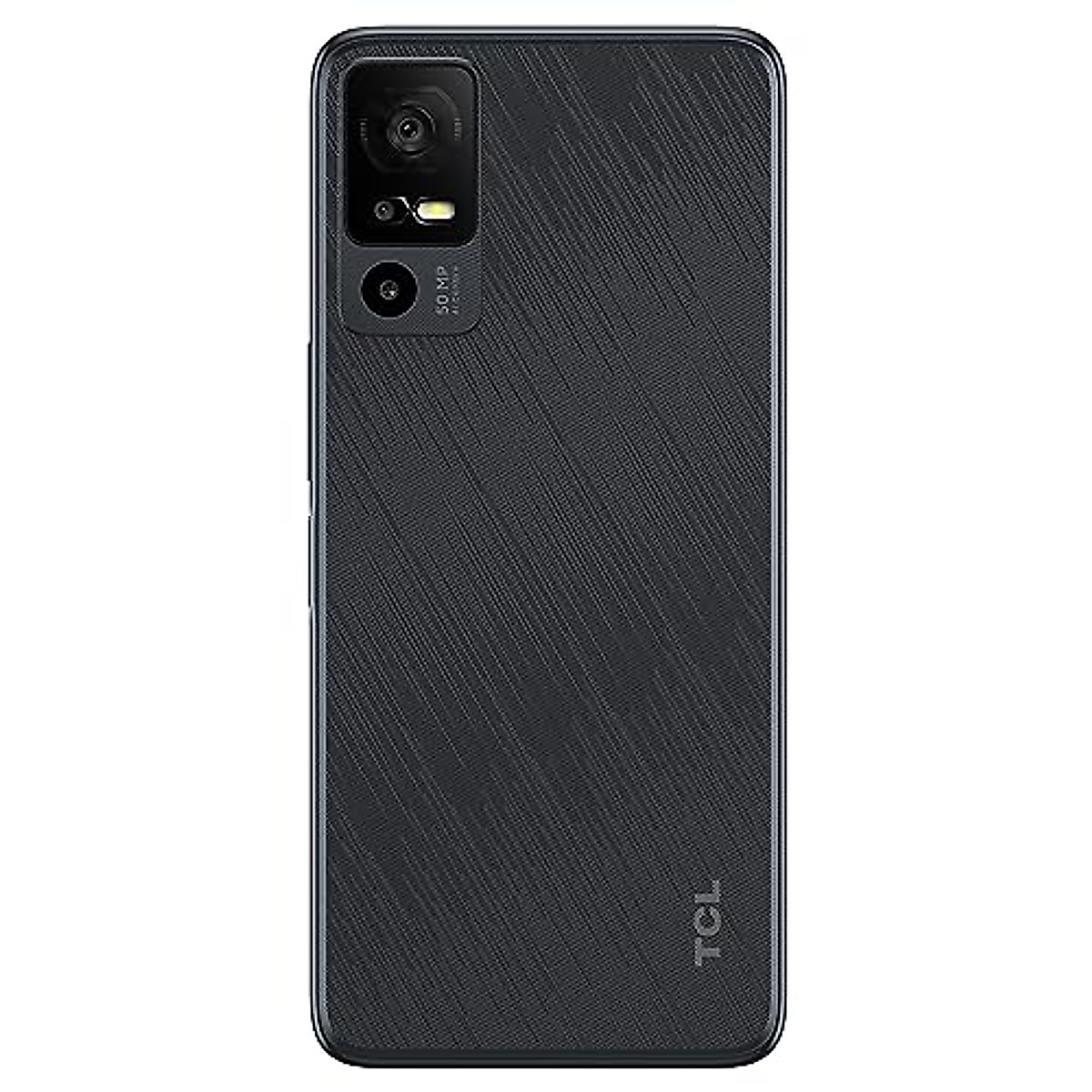 TCL 40 X 5G Unlocked Phone, 6.56 Inch HD+ Display Smartphone, 5000 mAh Cell Phone, 50MP Main Camera, Android 13, 4GB + 64GB Mobile Phone, U.S. Version, Starlight Black