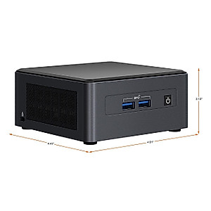 Intel NUC 11 Pro NUC11TNHi5 Barebone System - Ultra Compact - Socket BGA-1449-1 x Processor Support Core i5 11th Gen i5-1135G7 Quad-core (4 Core)