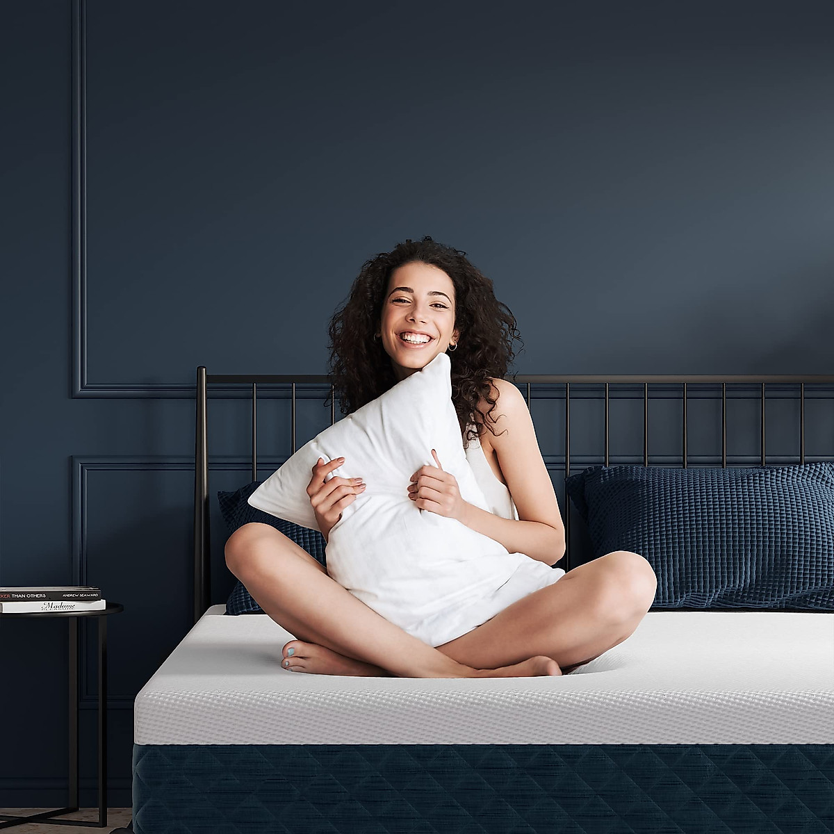 Giantex 10-Inch Full Size Mattress, Hybrid Mattress w/Gel Infused Memory Foam & Bamboo Charcoal Foam, Medium Plush Mattress w/Breathable Jacquard Fiber Cover, CertiPUR-US, Mattress in a Box