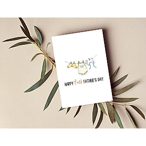 Ure Tenk Thank You Father's Day Card, Thanks for The Genes Card for Dad, Funny Birthday Day Card from Daughter Son