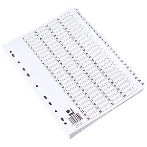 Q Connect A4 1-100 Mylar Index