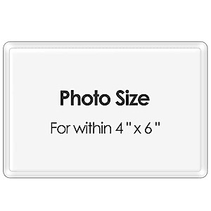 KTRIO Thermal Laminating Sheets, Hold 4 x 6 inch Photo Laminating Pouches, 5 Mil Clear Lamination Paper Protection 4.3 x 6.25 inch, Round Corner, 100 Pack