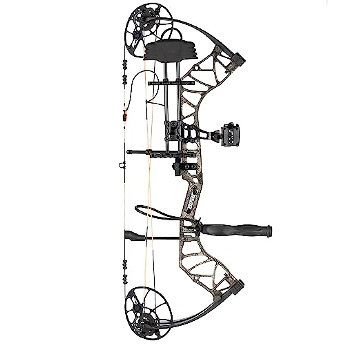 Bear Archery Legit Ready to Hunt Compound Bow Package for Adults & Youth, Right Hand, True Timber Strata