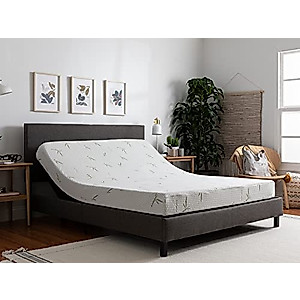 Tulo 6" Firm Comfort Memory Foam Bamboo Pressure Relief Mattress in a Box | King Size