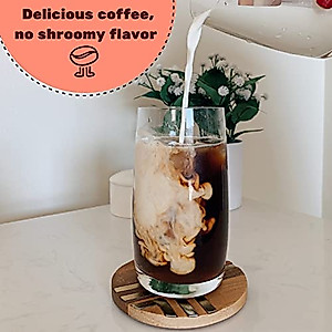 Wunderground Mushroom Coffee - Hocus Pocus With Chaga and Reishi Mushrooms to Boost Immunity and Well-Being - Medium Roast Coffee with Adaptogenic Mushroom Coffee Mix - 12 oz Bag