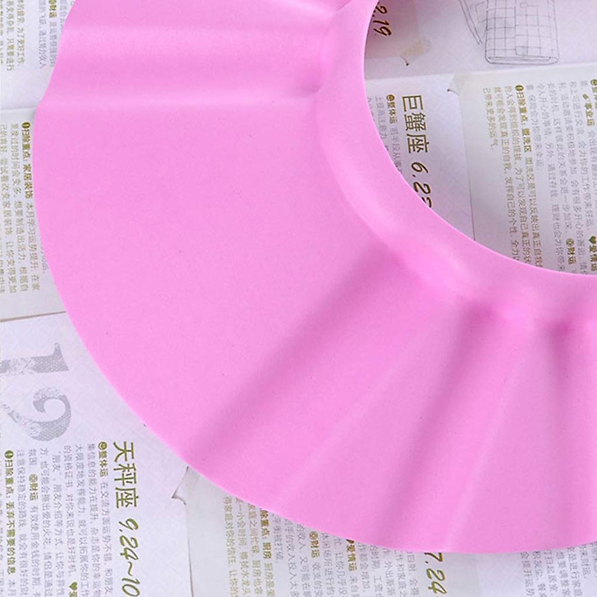 RingBuu Bathing Cap - Children Baby Kids Waterproof Bathing Cap Shampoo Shower Protect Hat Soft Adjustable Visor Hat for Toddler, Baby, Kids, Children