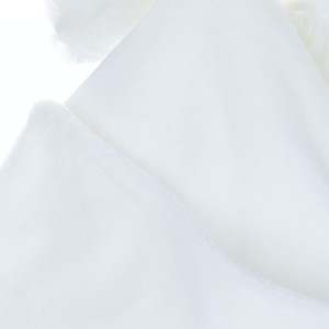 Carter's Lamb Plush Stuffed Animal Snuggler Blanket - White