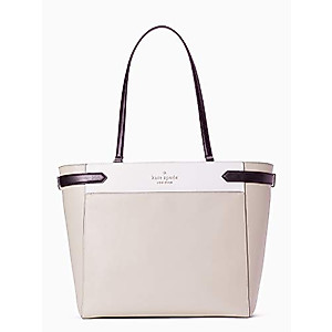 Kate Spade New York Staci Saffiano Leather Laptop Tote Shoulder Bag Color Block