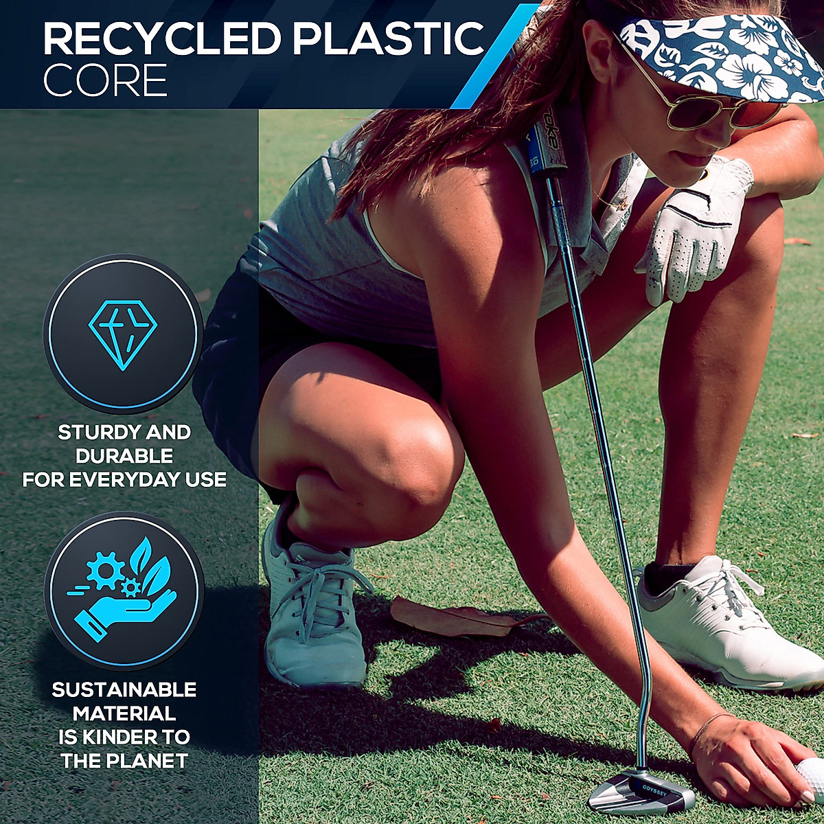 No Headache Women’s Sun Visor Round Brim Sun Visor Golf Visor Tennis Visor