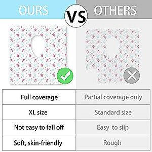 Toilet Seat Cover Disposable XL, 30 Pack Extra Large Full Cover Individually Wrapped Portable for Travel Perfect for Toddlers Potty Training Ideal for Adults and Kids