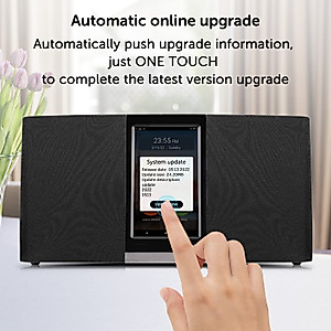 Sungale 2022 G3 Wi-Fi Internet Radio with Easy Operation Touch Screen, Latest Hardware, Connects to All Your Favorite Streaming Music and Internet Radio, Customizable App List, Runs Independently