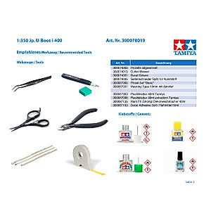 Tamiya Models Tamiya 78019 Japanese Navy Submarine I-400 Model Kit