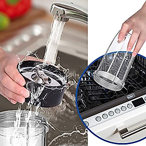 Personal Bullet Blender for Shakes and Smoothies, Genteen 650W Smoothie Blender & Single Serve Blender for Protein Shakes | 9 Pcs Personal Blender with 3 Speeds,24+17oz Travel Bottles BPA Free
