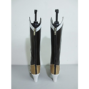 Yuancoser Puella Magi Madoka Magica Mami Tomoe Cosplay Shoes Heeled Boots (Female US 8.5/EU40)