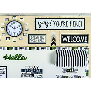 Teacher Created Resources Black Scalloped Border Trim, Black (4397)