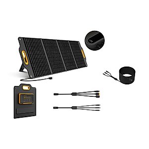 Powerness 120 Watt 18V Portable Solar Panel with 32.8 Feet/10 Meters DC Extension Cable