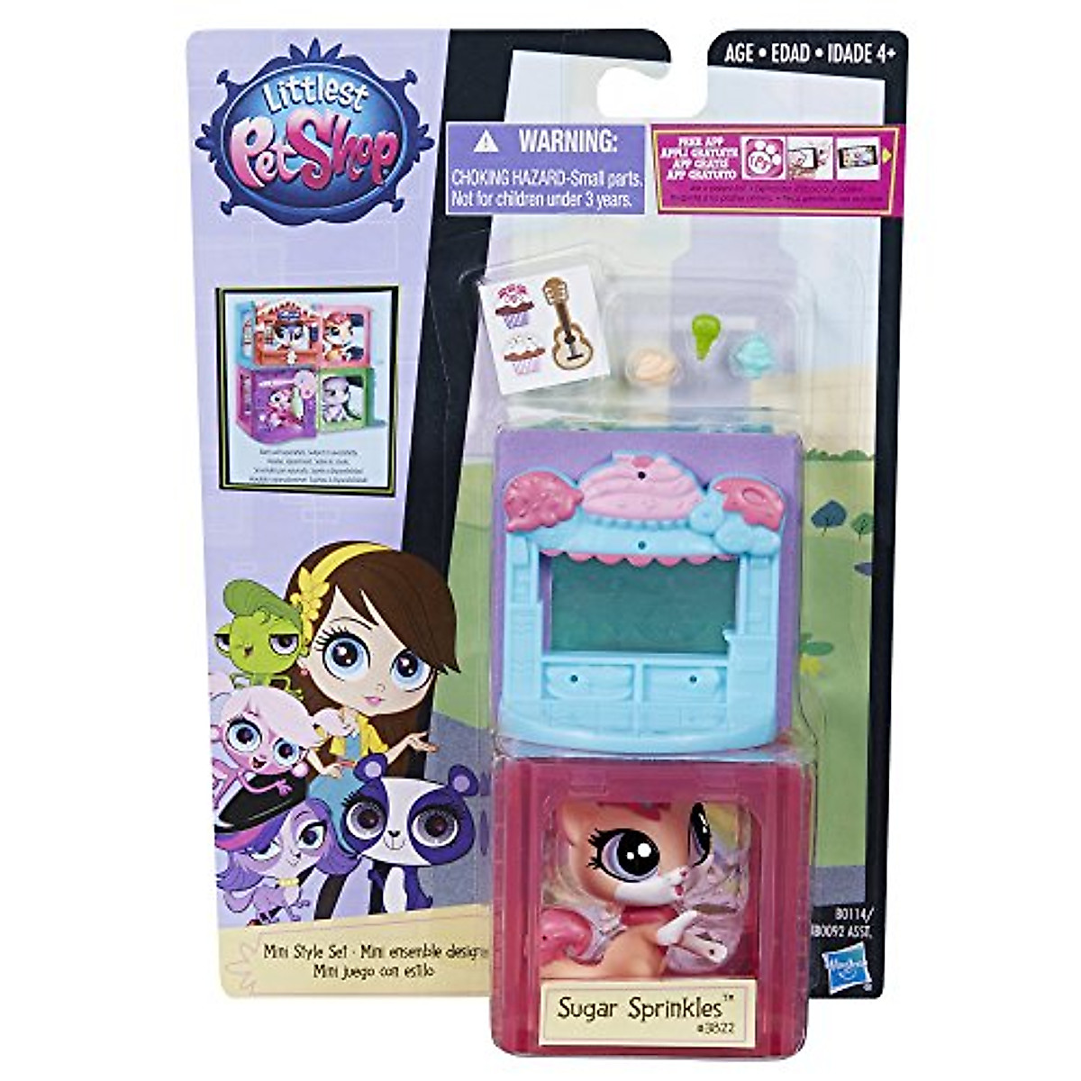 Littlest Pet Shop Mini Style Set Sugar Sprinkles Pet