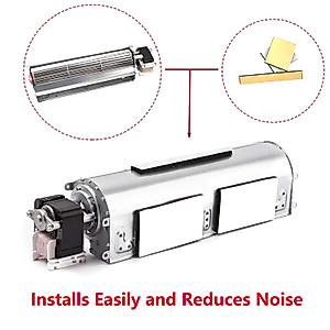 GA3750 GA3700 GA3750A GA3650 GA3650TB Fireplace Blower Kit for Desa BK BKT, FMI， Vanguard, Comfort Glow, Comfort Flame Fireplaces, Fireplace Blower Fan Kit for Desa Tech CHDV32NR Comfort Glow CHDV32NR