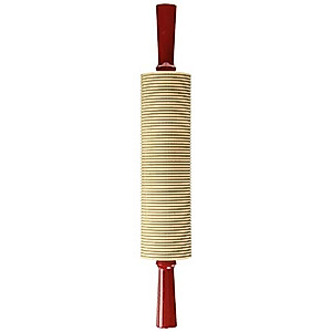 Bethany Housewares Wood Rolling Pin Corrugated Bulk