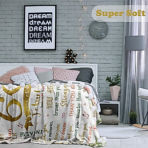 Pubrave 60th Birthday Gifts for Women/Men Blanket 60x50in, 60th Birthday Gift Ideas, Gifts for 60 Year Old Woman, 60th Birthday Decorations Women, Happy 60 Birthday Gifts for Women, 1965 Birthday Gift