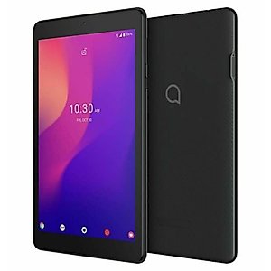 Alcatel Joy Tab 2 32GB Android Tablet 8.0" Display 9032W WiFi+4G LTE (T-Mobile only) - Black (Renewed)
