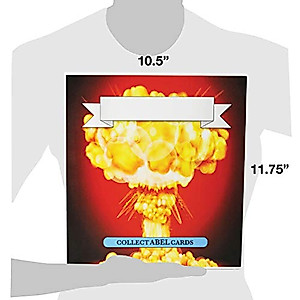 UniKeep Garbage Pail Kids GPK Themed Collectible Card Storage Binder - Complete With 20 Card Pages (Adam Bomb)